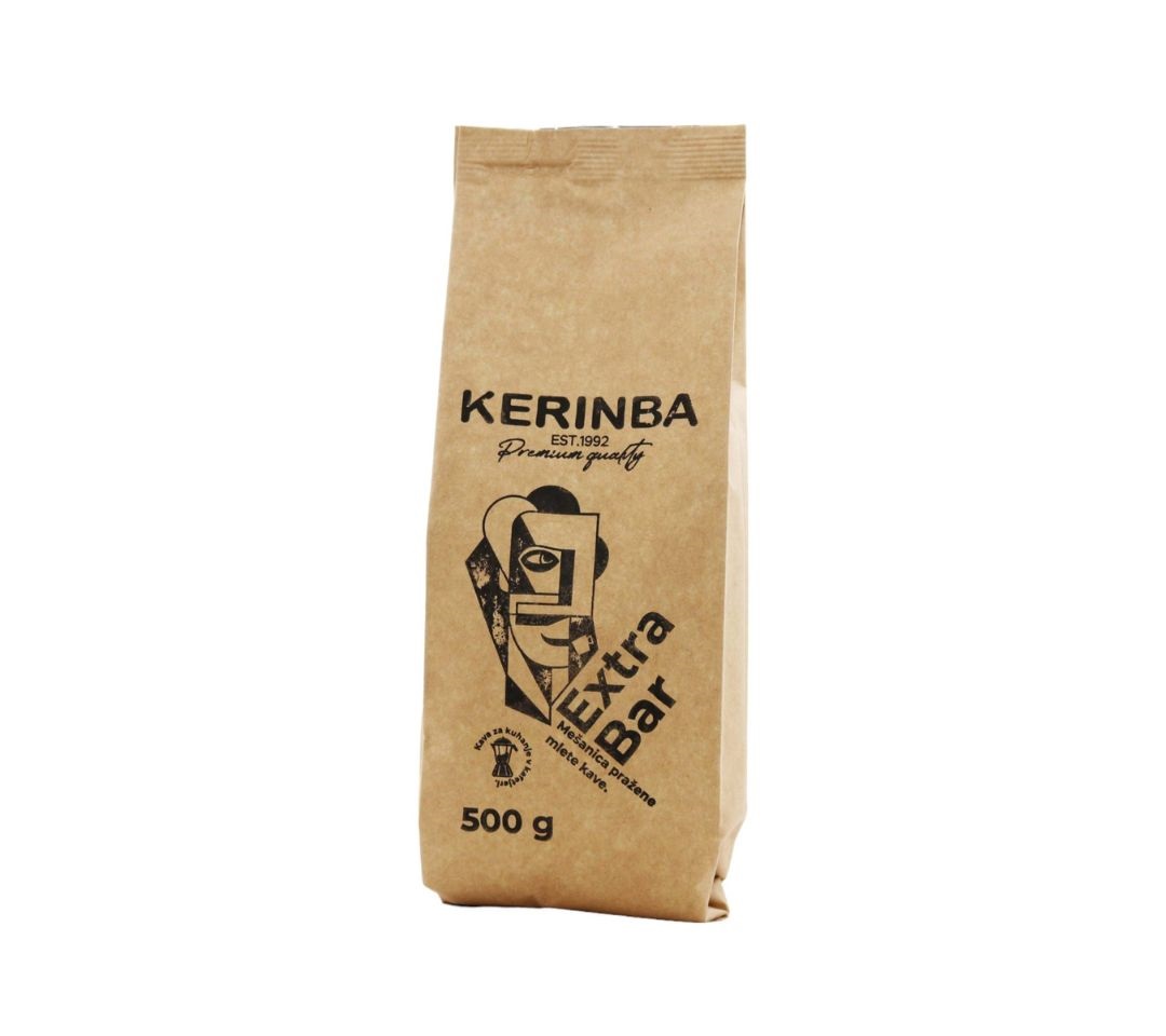 Kerinba kava - EXTRA BAR 500 g (kafetiera/filter) - JemSlovensko